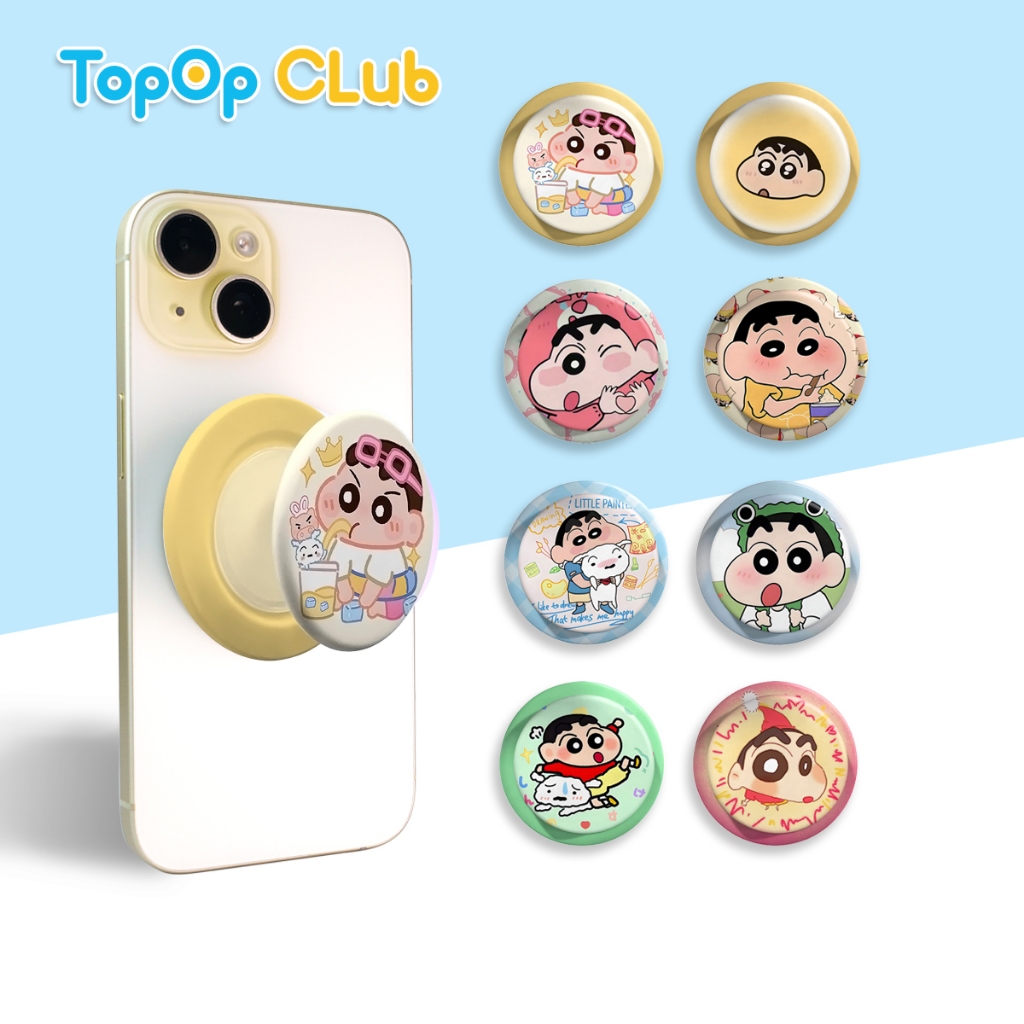 TOPOP CLUB Phone Grip for MagSafe Circular Magnetic Stand Holder ...