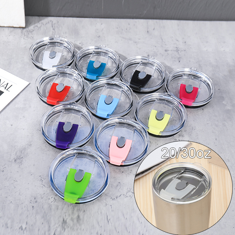 20/30oz Tumbler Lids,Water Bottle Cap Spill-proof Splash Resistant Lids ...