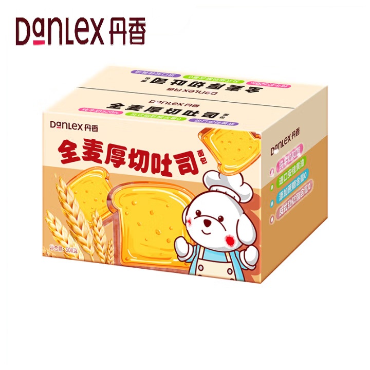 DANLEX Thick-cut butter toast 500g Breakfast meal replacement ...