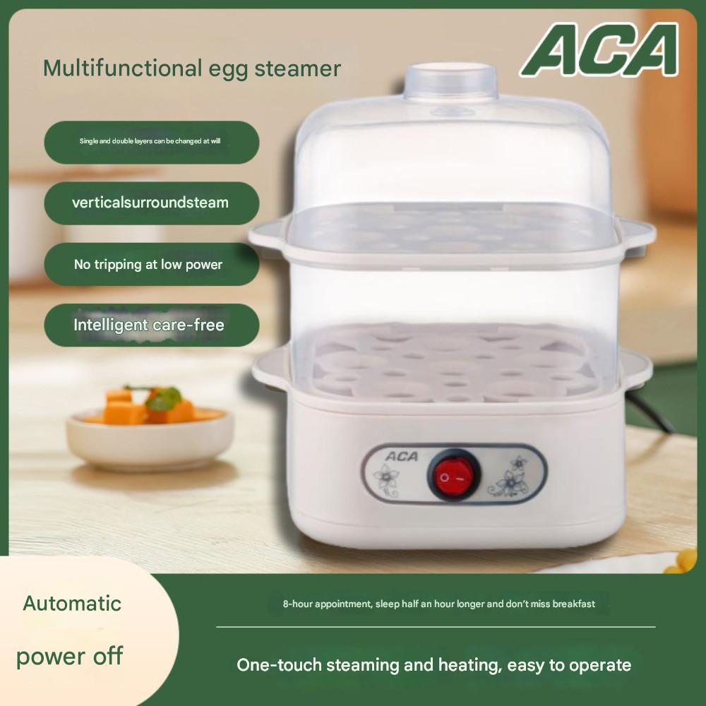 【Manila Ready】Two/Three-Layer Breakfast Cooking Egg Steamer Egg Cooker ...