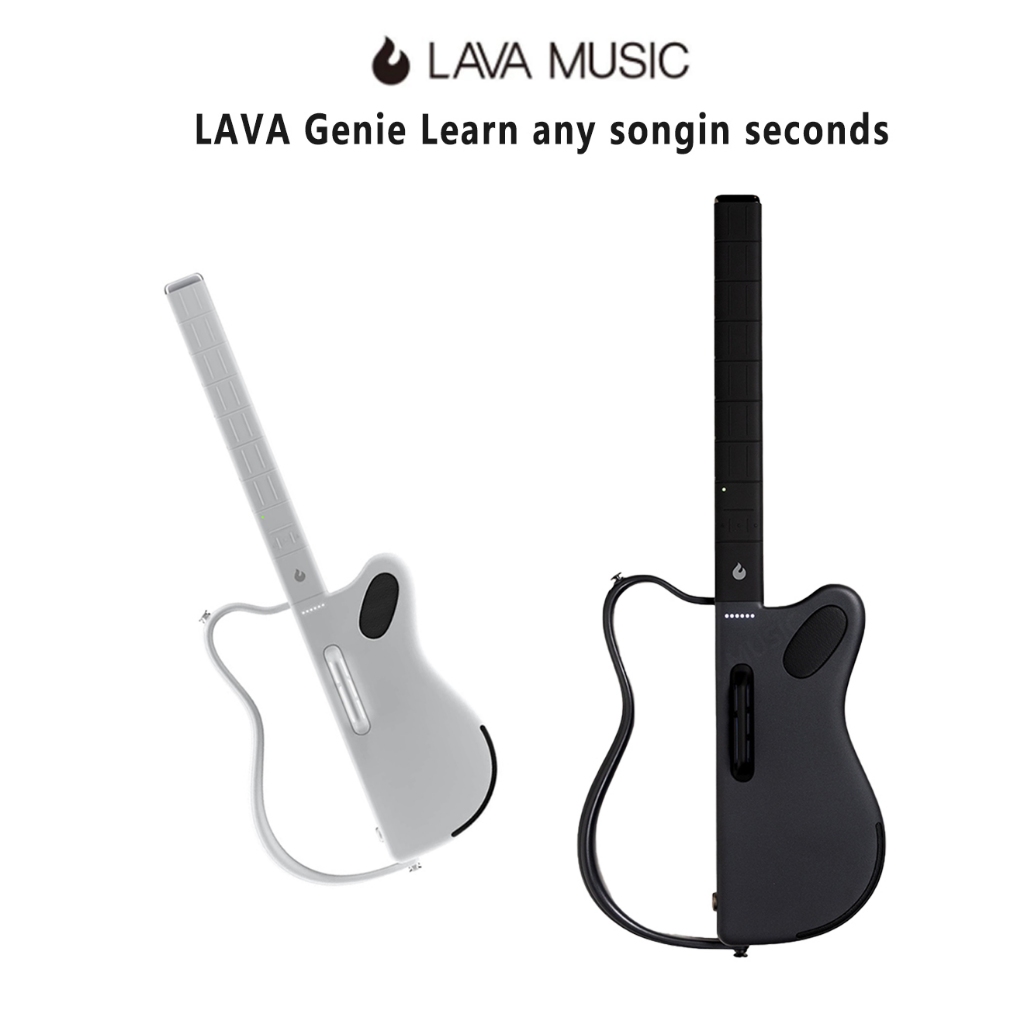 LAVA Genie Smart Guitar Smart Guitar Wireless Guitar Portable LAVA ...