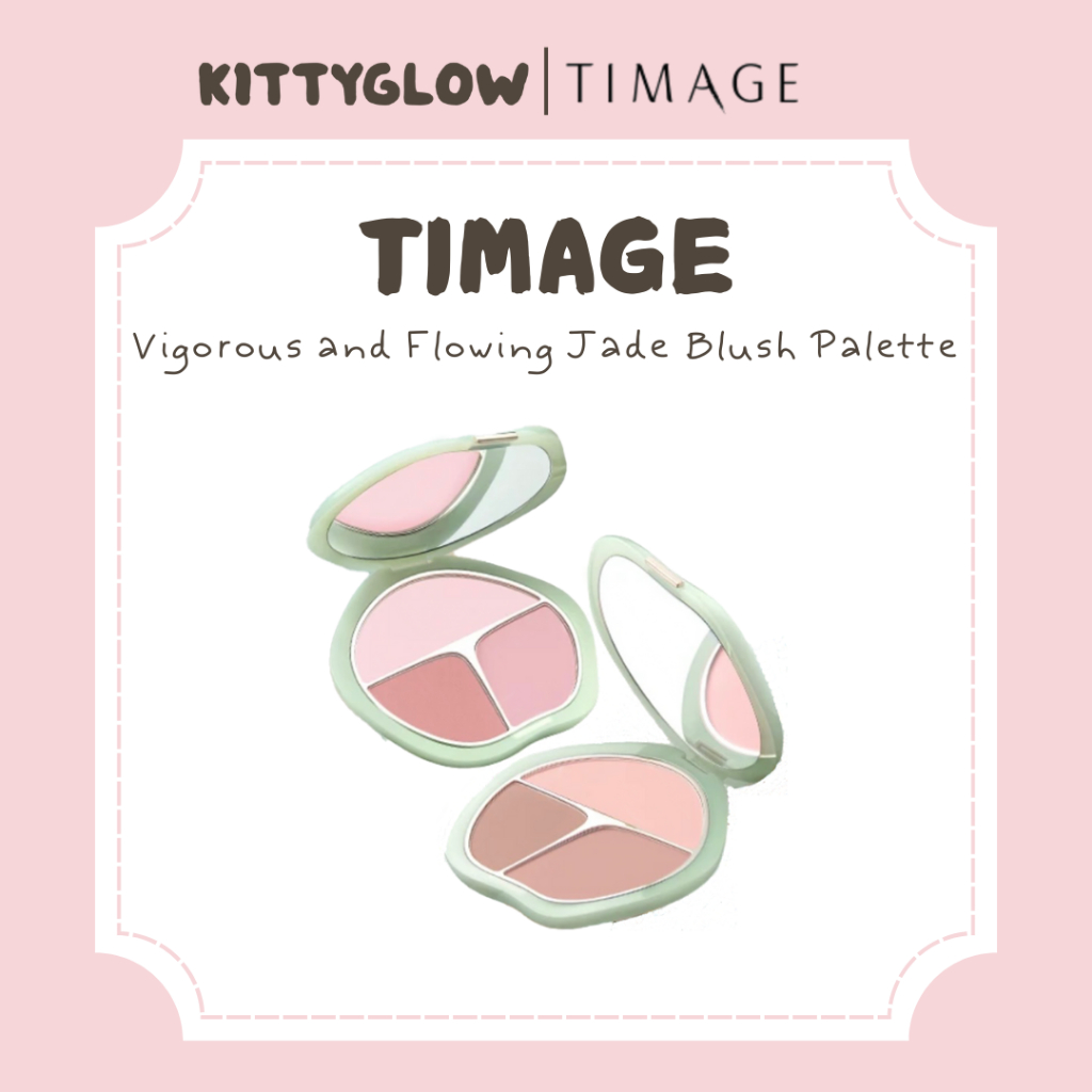 TIMAGE Vigorous and Flowing Jade Blush Palette | Shopee Philippines