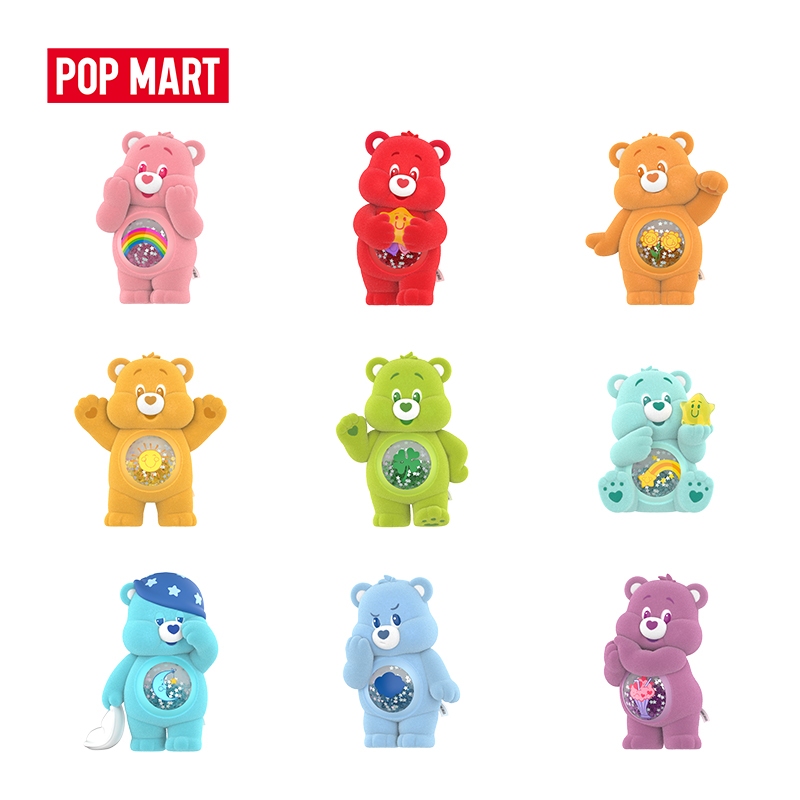 POP MART Care Bears Colorful Hugs Series Blind Box Action Toys Figure ...
