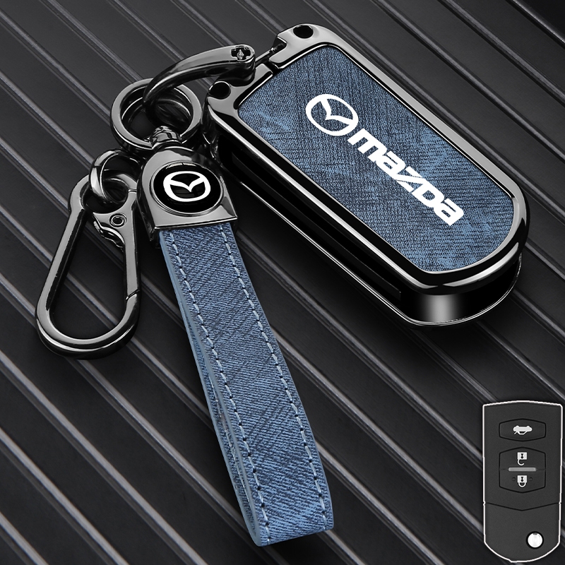 Mazda 2/3 Buttons Car flip Key Cover For Mazda 2/3/5/6/RX8/MX5/CX3/CX5 ...