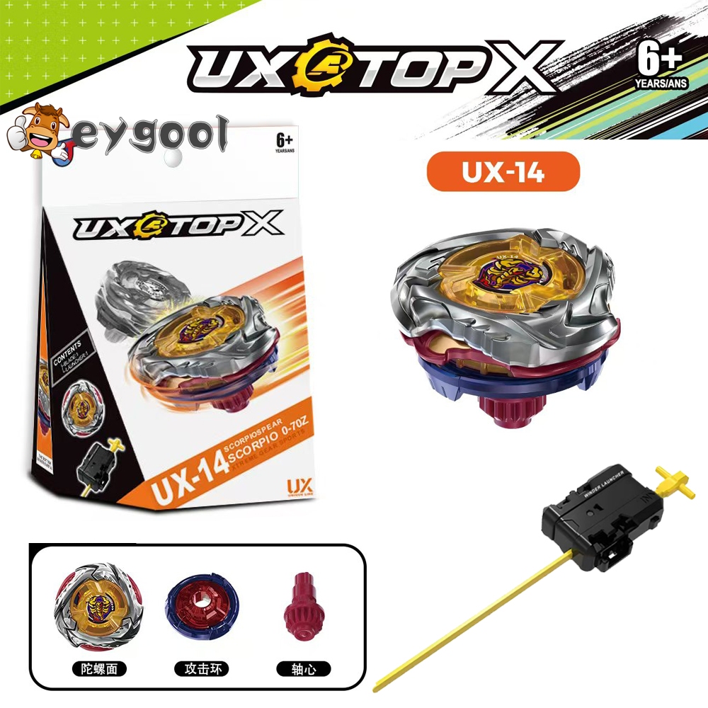 Flame Box set Spinning X Spinning Burst UX-14 with Launcher Set ...
