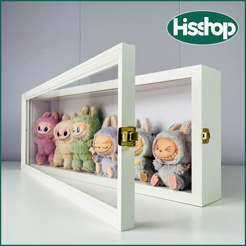 Labubu V1 V2 Vinyl Face Display Box, Labubu Storage Photo Frame,57.6cm ...