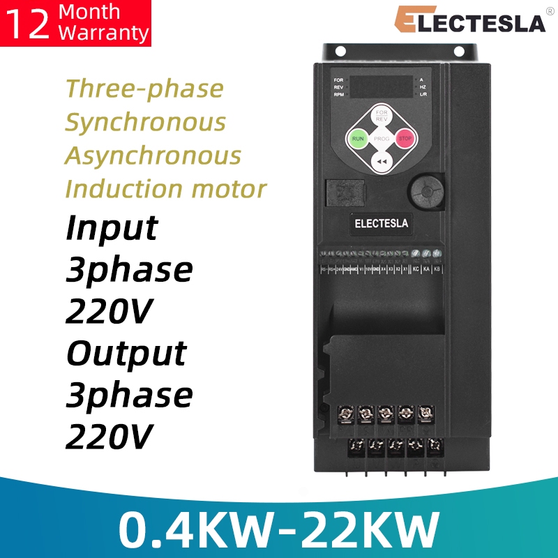 VFD 220V 3phase Input 220V Output 3phase 220V Induction Motor Speed ...