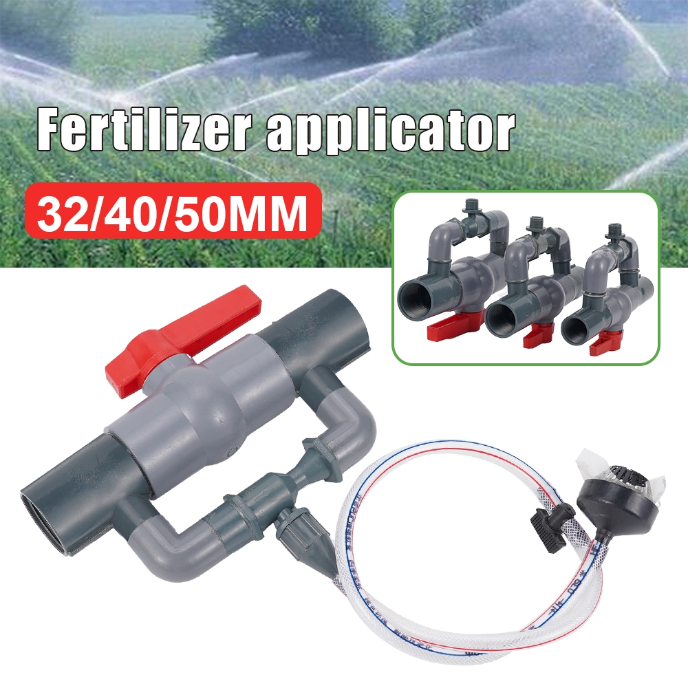 32/40/50mm Agriculture Venturi Fertilizer Injector Set Filter WaterTube ...