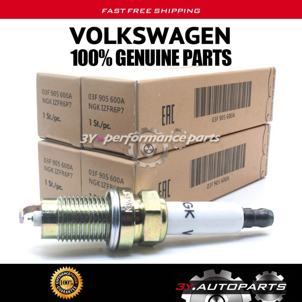 GENUINE 03F905600A VW/AUDI (@4pcs) Volkswagen Spark Plug (Volkswagen ...