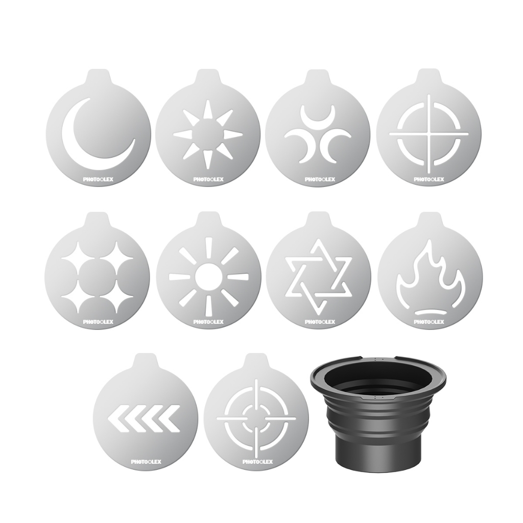 PHOTOOLEX Video Flashlight New Version Magnetic Silicone Video Set ...