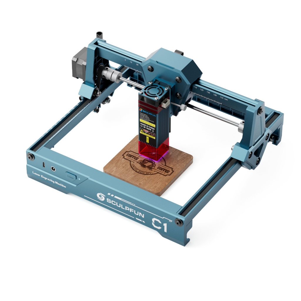 Sculpfun C1 Mini Laser Engraver Portable Laser Engraving Machine 3W ...