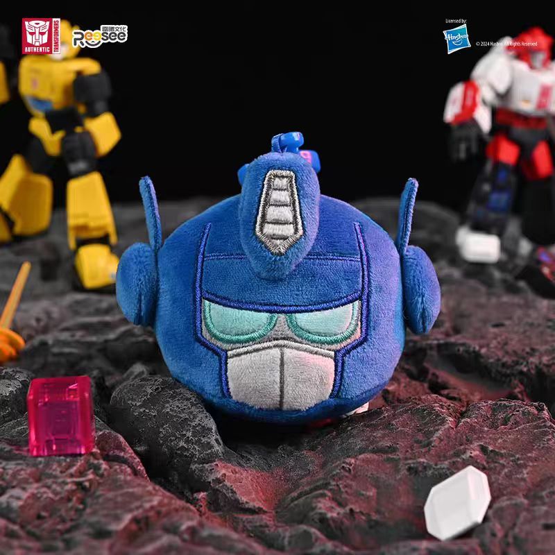 [Genuine] Transformers Plush Pendant Blind Box Optimus Prime Bumblebee ...