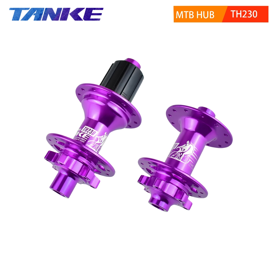 TANKE Road Bicycle Hub TH230 Front Rear 24H Folding Bike Hub Disc 4 ...