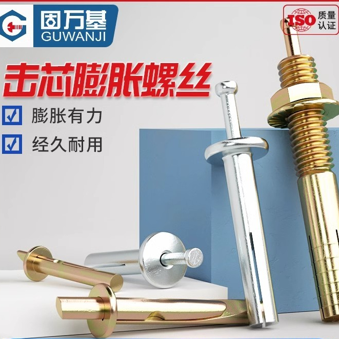 M6 M8 M10 M12 Zinc Alloy Hammer Drive Anchor DNA Wall Plug Paku Bes ACE ...