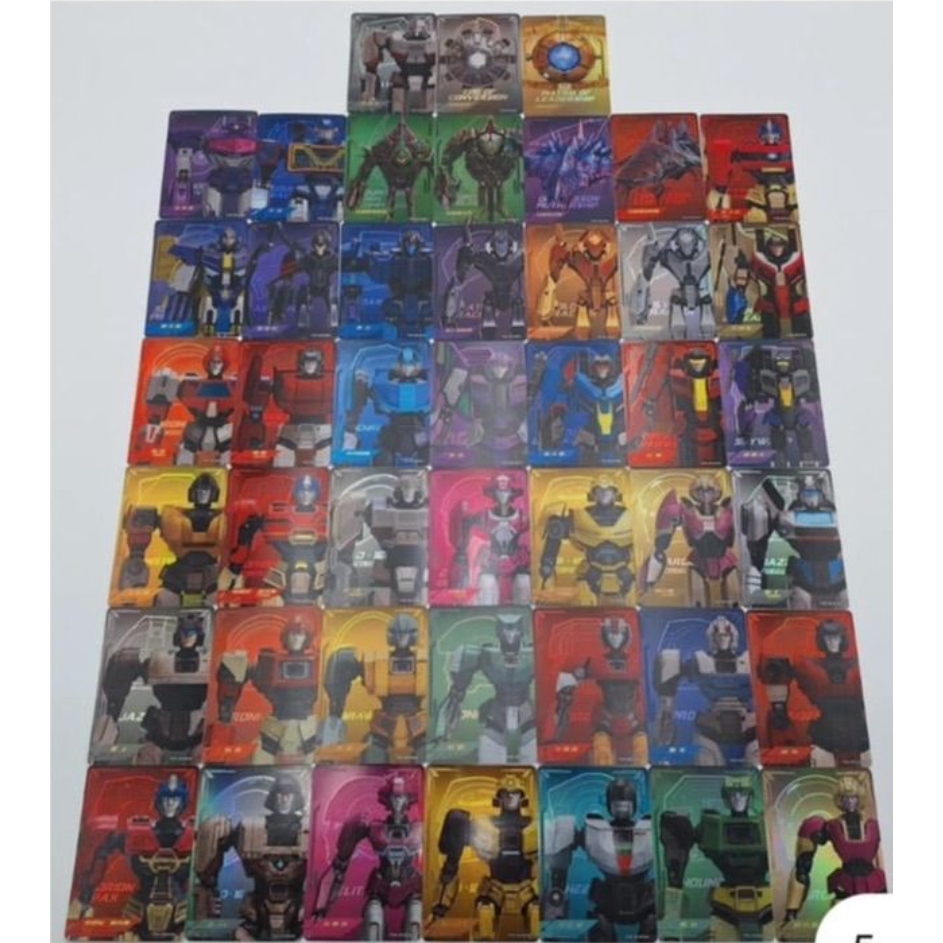 Transformers SR Card Full Set Genuine KAYOU | Shopee Philippines
