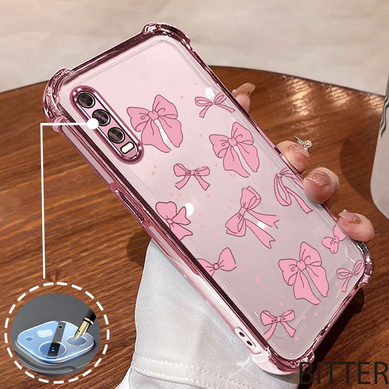 Case For vivo y20 y20s y12s y20i y12a Imported anti drop material pink ...
