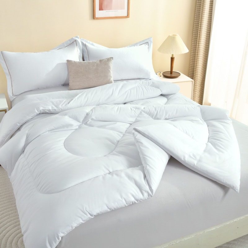 Thisonesales Factory Direct Sale Family Hotel White Plain Comforter ...