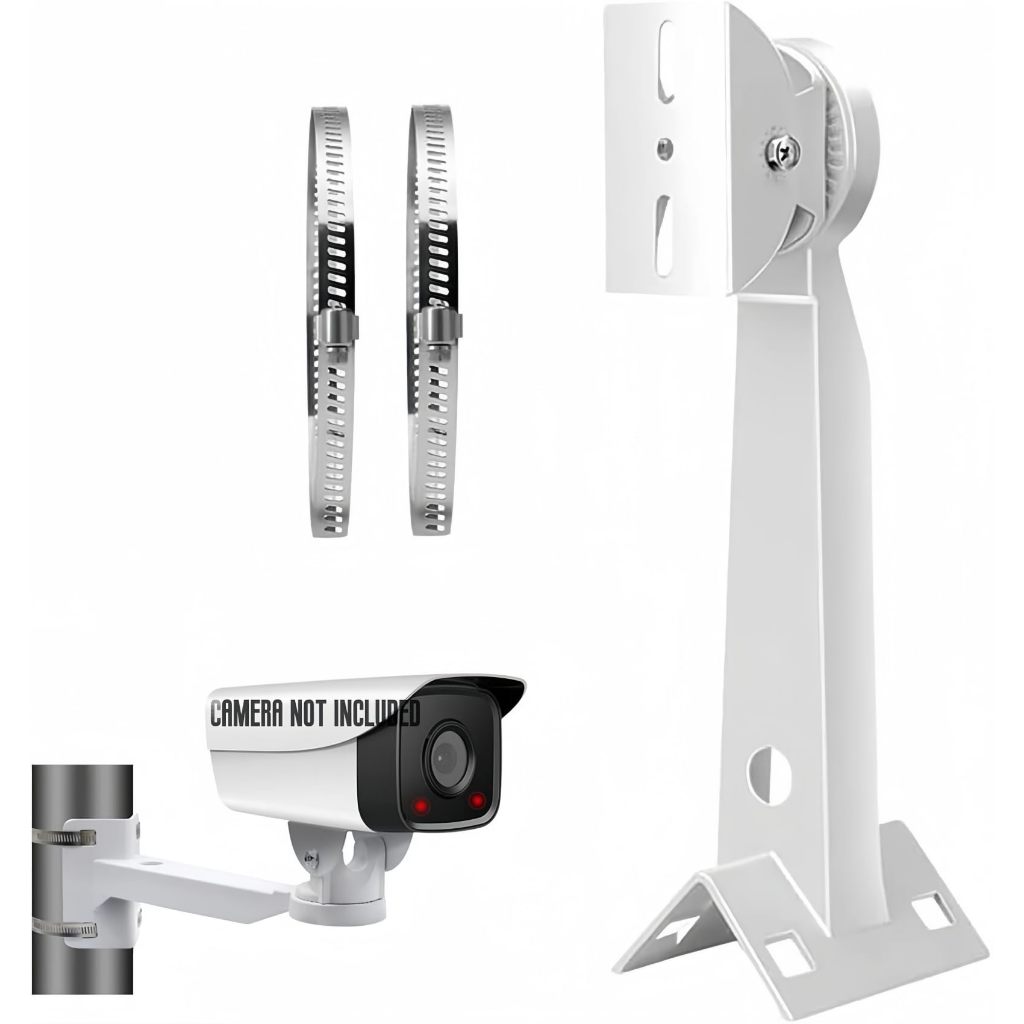 Security Camera Corner Pole Mounting Bracket, Universal Wall Corner Mounting Bracket Holder ...