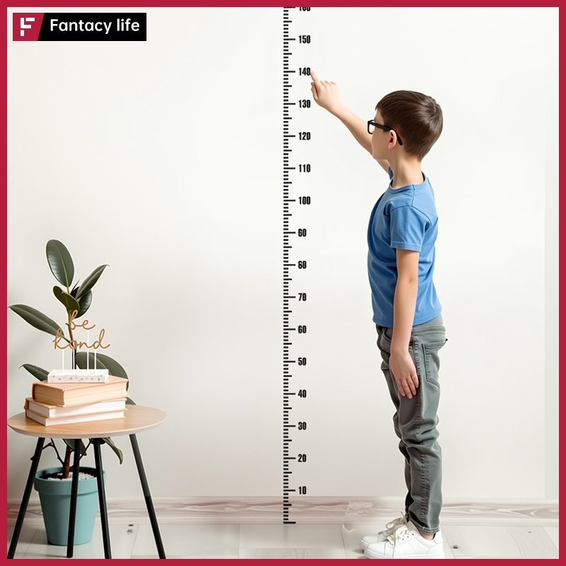 Simple Height Wall Stickers Measure The Height of Children with Height ...