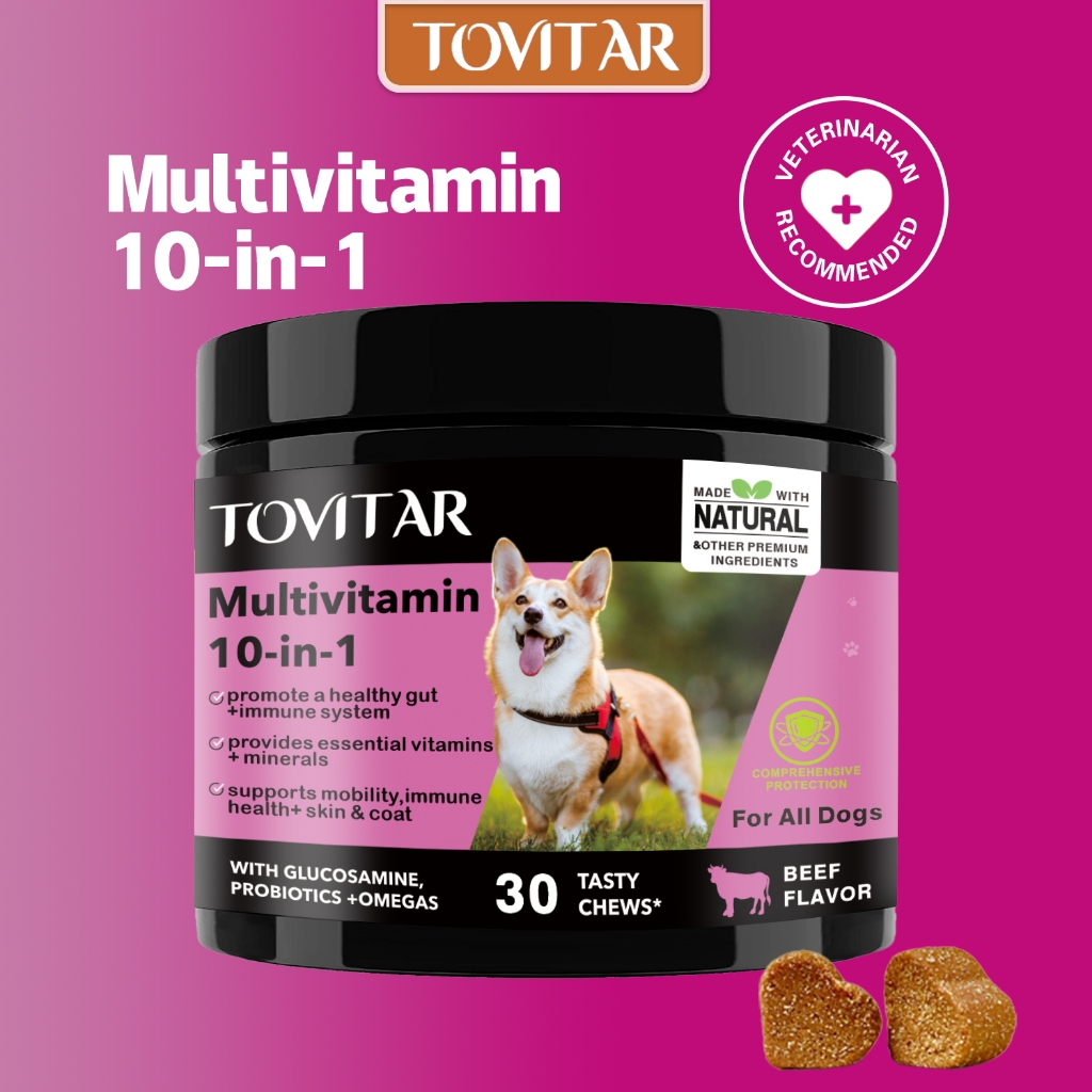 TOVITAR Multivitamin Comprehensive support for your dog's joints ...