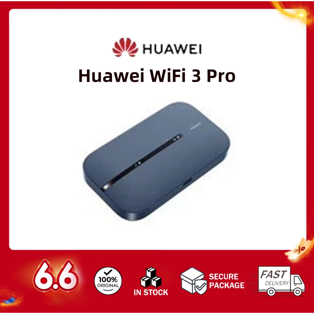 Huawei WiFi 3 Pro 4G/5G Portable Mobile Router E5783-836 300Mbps High Speed 3000mAh Large ...
