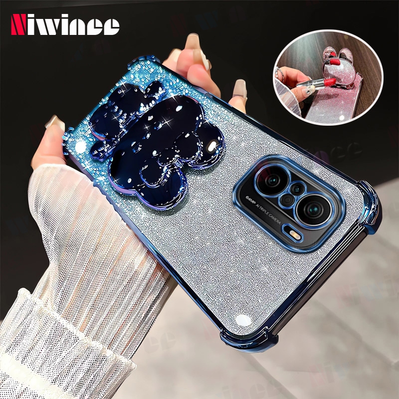 Deluxe Glitter Plating Phone Case Compatible For POCO F3/POCO F3 5G ...