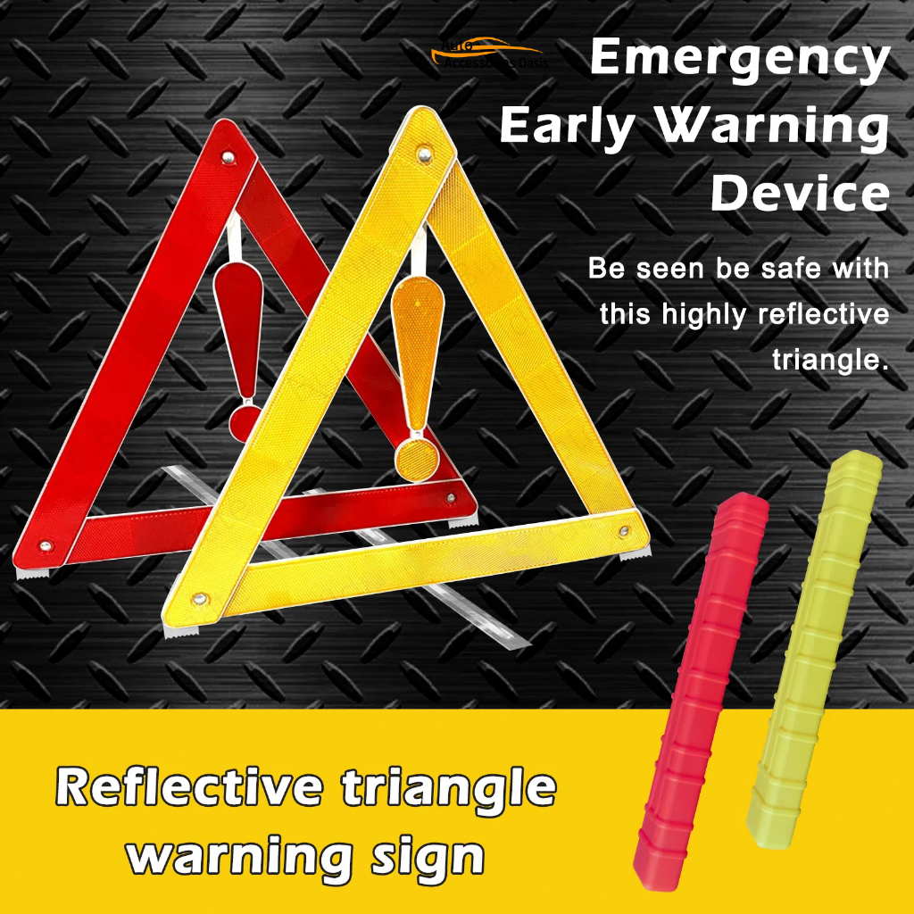 Car Tripod Warning Sign Car Vehicle Emergency Breakdown Warning Sign ...