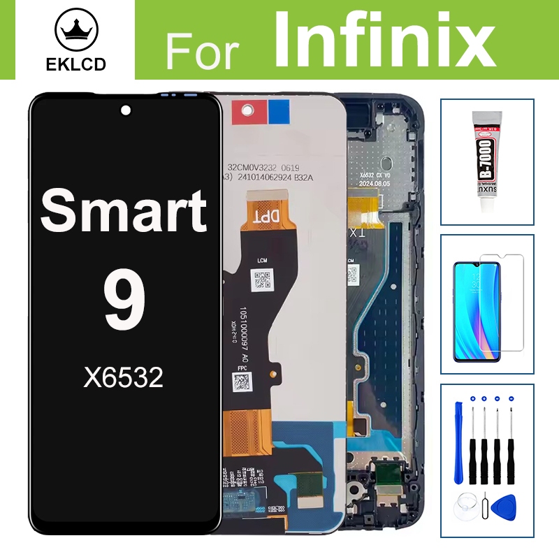 For Infinix Smart 9 X6532 LCD Display Touch Screen Digitizer Assembly ...