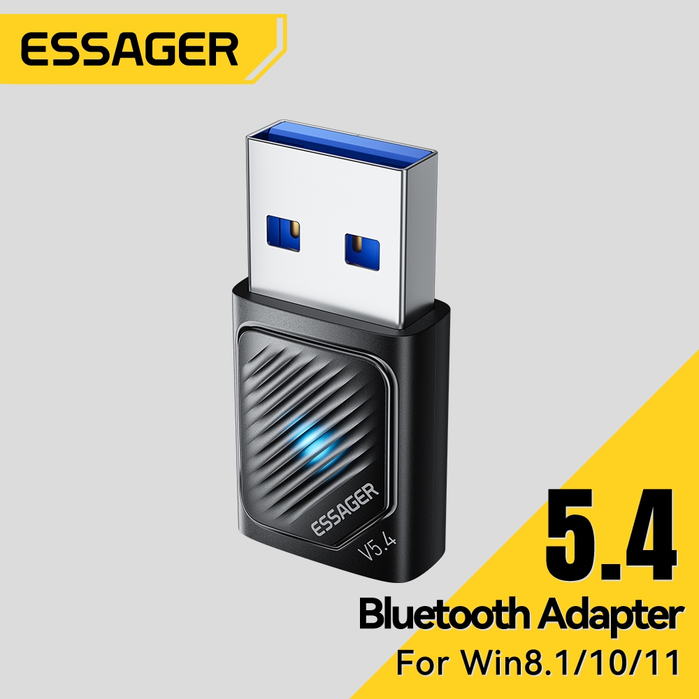 Essager 4/5.3/5.0 Bluetooth Adapter PC Computer Bluetooth Wireless ...