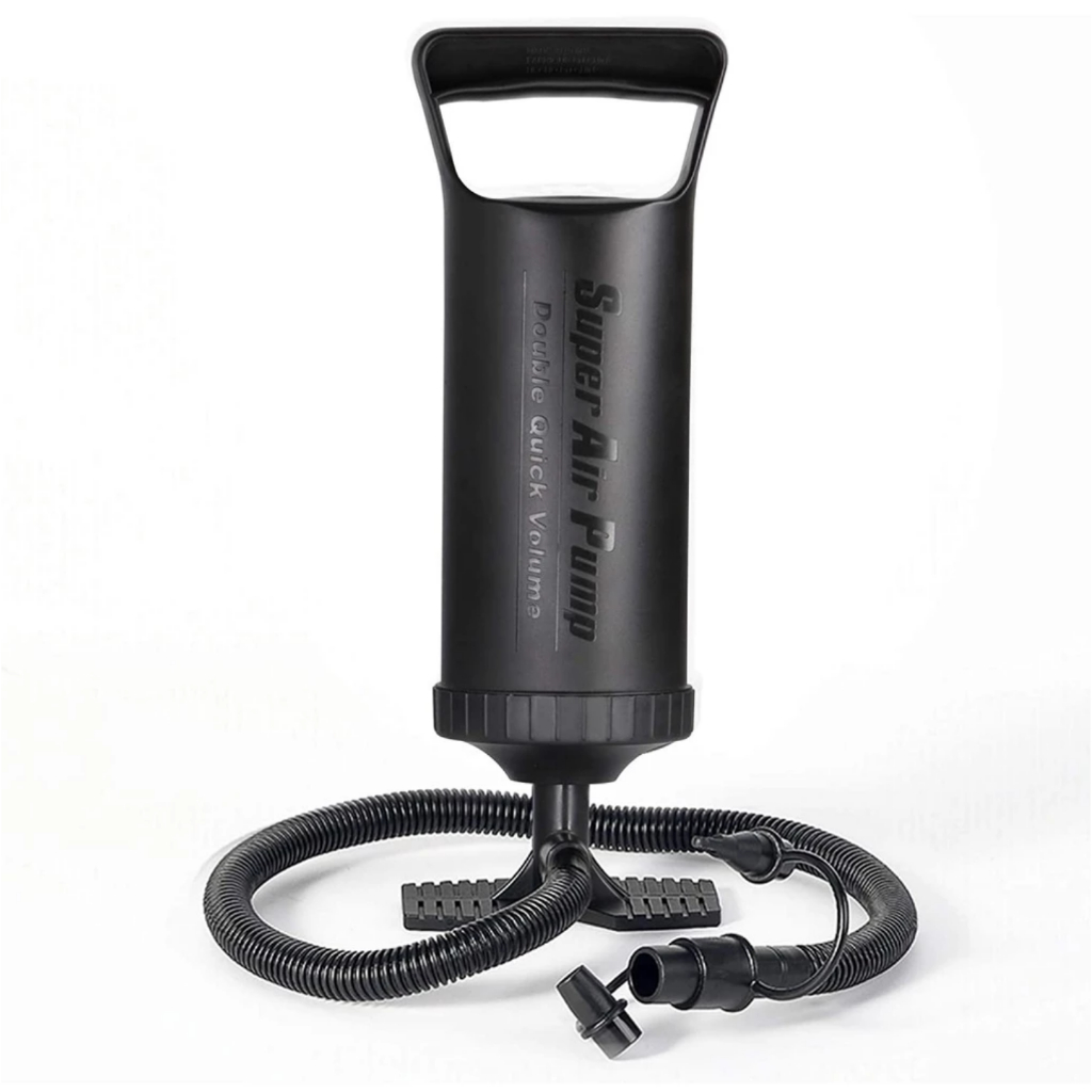 Hand Pump Double Quick Air Pump for Inflatable Home Inflate Deflate for ...