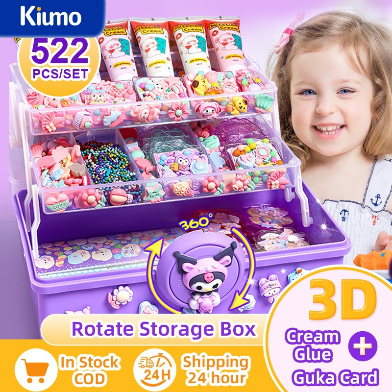 Guka Set Box Guka Sticker Tool Set Child Gift Pack Accessories Goo Card ...