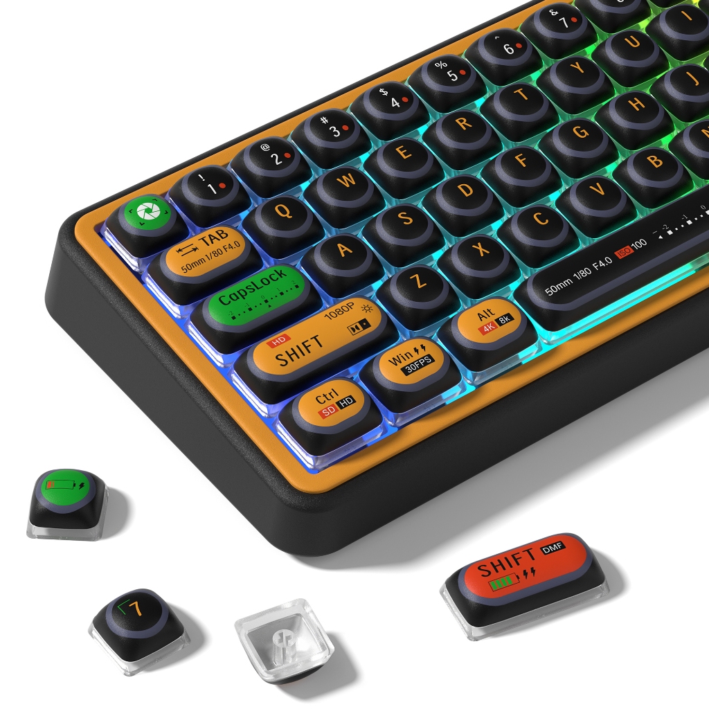 Womier Pudding Kawaii MOG Profile Dye Sublimation PBT Custom Keycaps ...