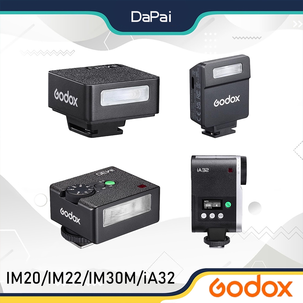 Godox Mini Flash Set Top Sony Canon Nikon Universal IM20/IM22/IM30M ...