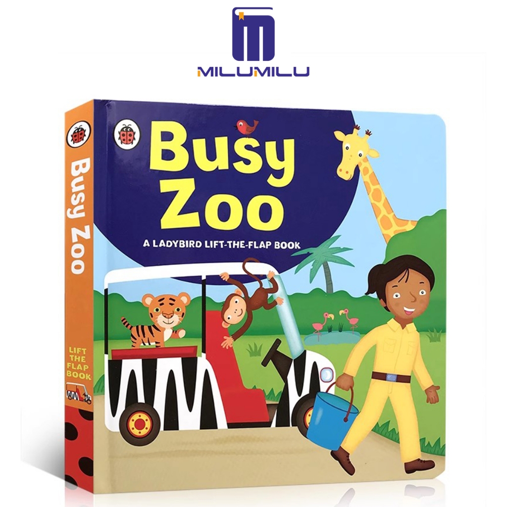 Ladybird lift-the-flap book: Busy Zoo Board book by Collectif Original ...