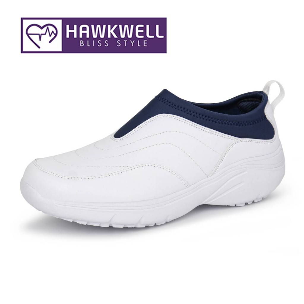 Hawkwell Women's Slip On Lightweight Nursing Shoes Medical Work Shoes ...