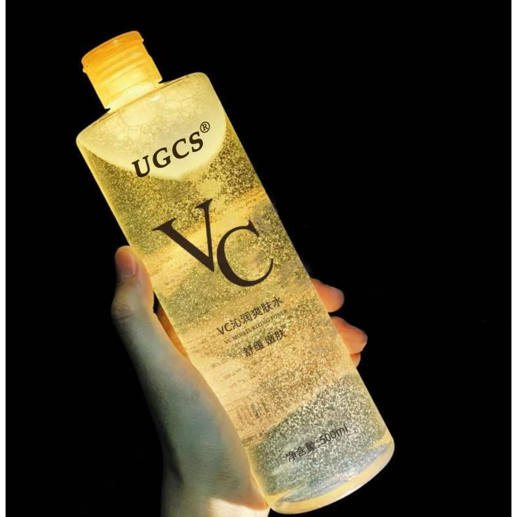 500ML Vitamin C Toner Intensive Whitening Toner Essence Remove Melasma Acne Pimple Marks Skin ...