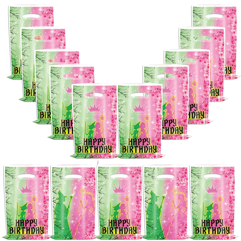 10-40pcs Magic Gift Bag Birthday Decorations Wicked Goodie Bag Plastic ...