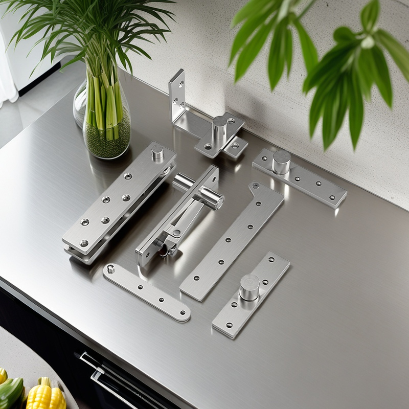(Fast shipping) 1PCS High-Quality Stainless Steel 360°Pivot Hinge ...