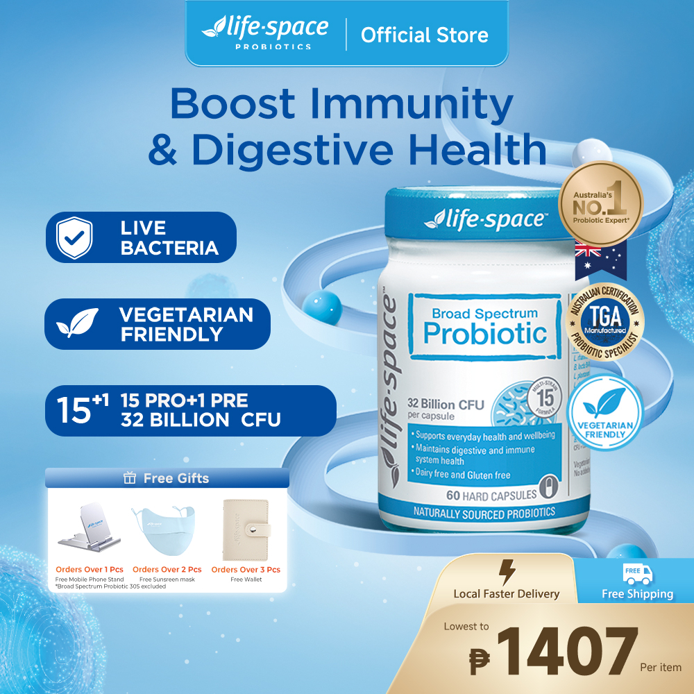 [Official] Life Space Probiotic Adult Broad Spectrum Supplement 60 ...
