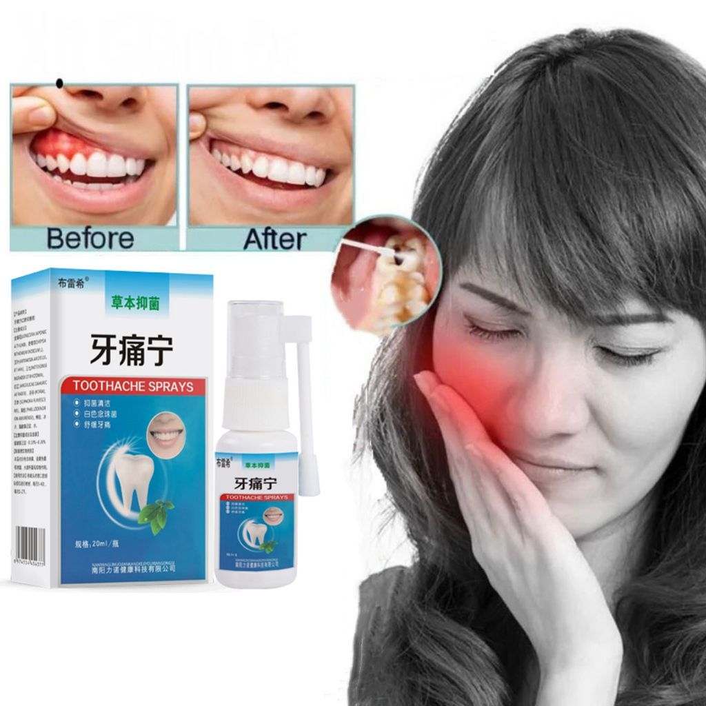 Instant Tooth Pain Relief Spray Effective Treatment Teeth Pain Swell ...