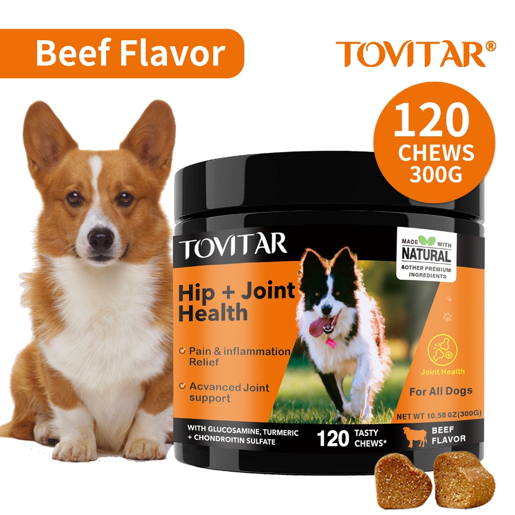 Tovitar® Joint and hip health supplement, dog food, supports healthy ...