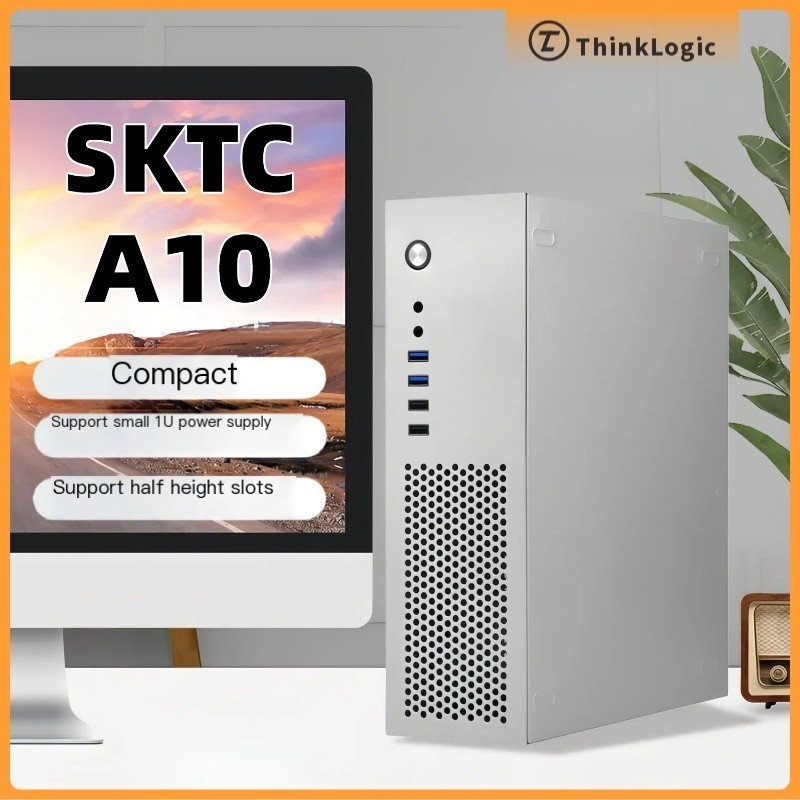 SKTC A10 Mini MATX Case Horizontal Vertical Small Chassis Compatible ...