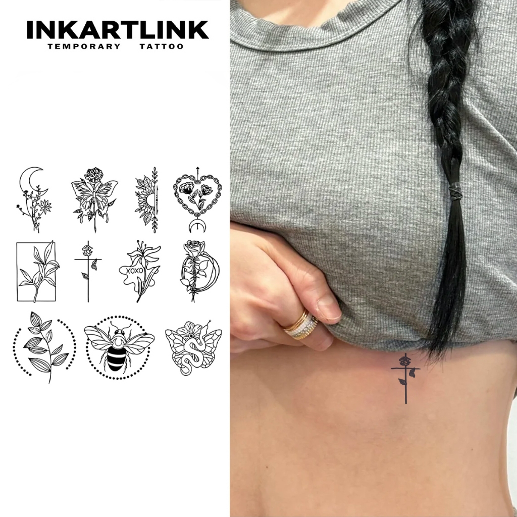 INKARTLINK revolutionary technology tattoo, semi-permanent Y2k tattoo ...