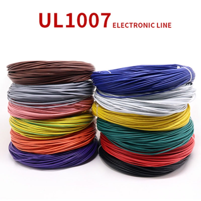 UL1007 Wire 30/28/26/24/22/20/18/16 AWG PVC Insulation Tinned Copper ...