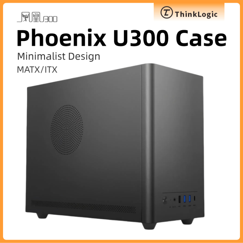 Phoenix U300 Mini PC Case MATX/ITX Desktop Small Chassis Portable ...