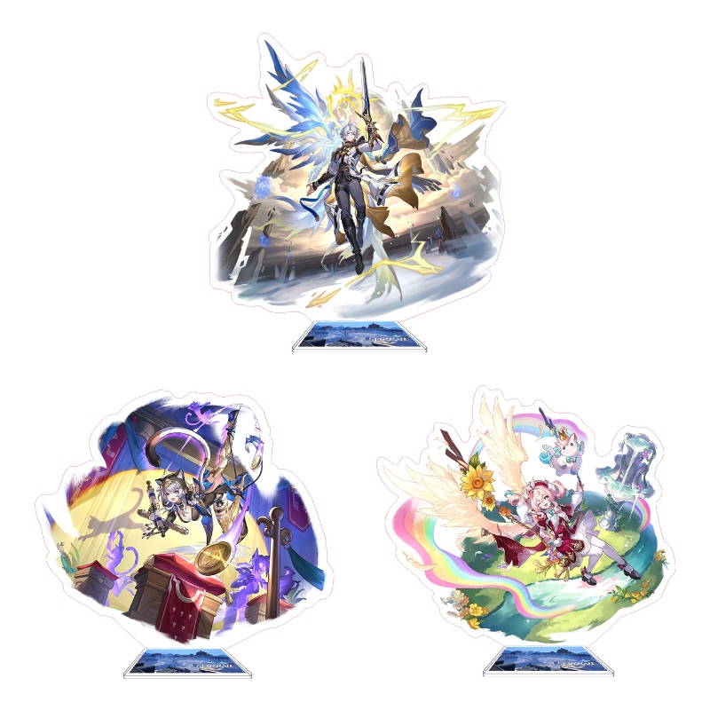Honkai: Star Rail stand Phainon Cipher Castorice Acrylic standee ...