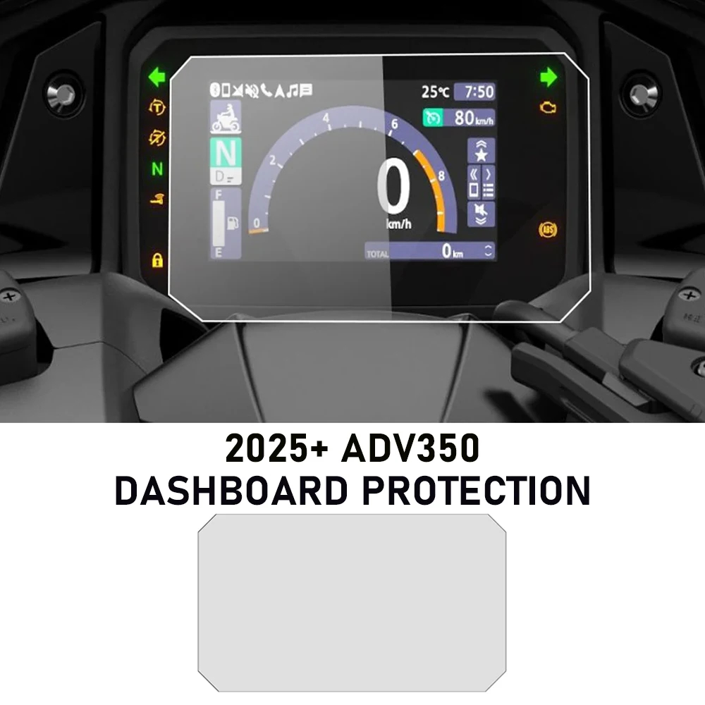 2025+ NEW ADV350 Accessories Scratch Cluster Screen Dashboard For Honda ...