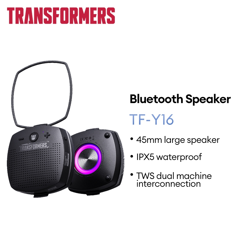 Transformers TF-Y16 Bluetooth Speaker HD Sound Quality Waterproof ...