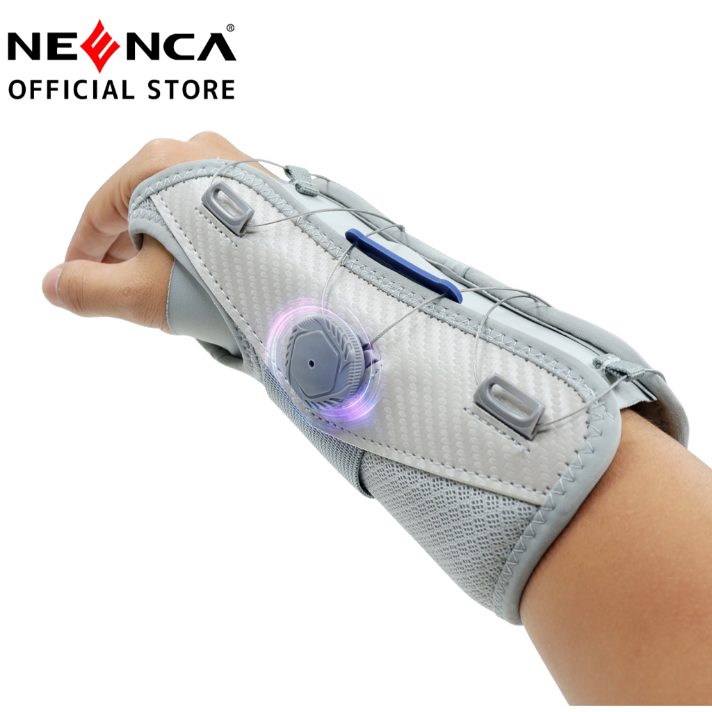 NEENCA Wrist Support Brace with Splints and Adjustment Knob Palm Wrist ...