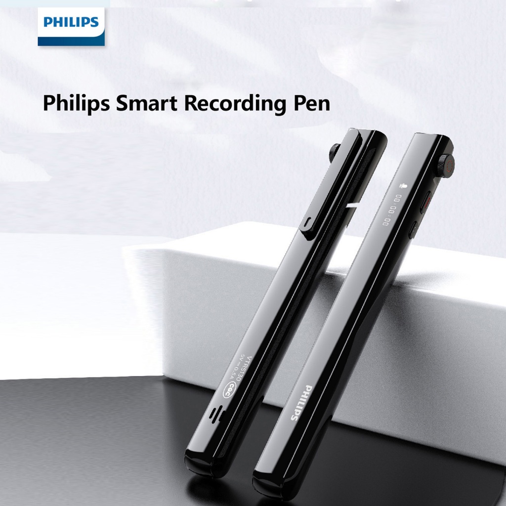 Philips 32G recording pen noise reduction Voice Activated Sound Audio ...